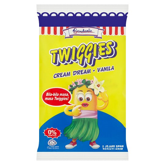 Gardenia Twiggies Cream Dream Vanilla 76g